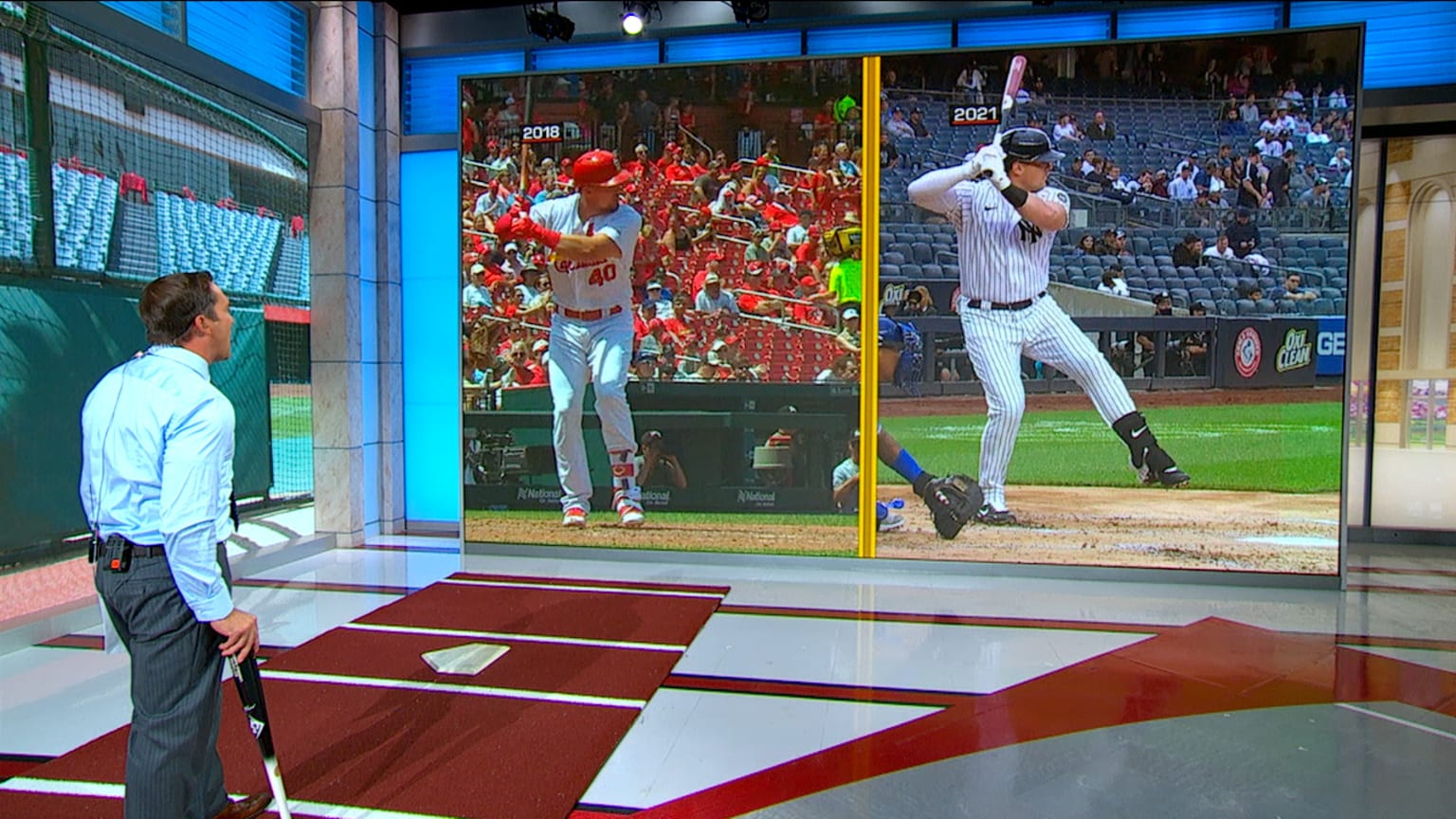 DeRo breaks down leg kicks in a swing | 06/25/2021 | MLB.com