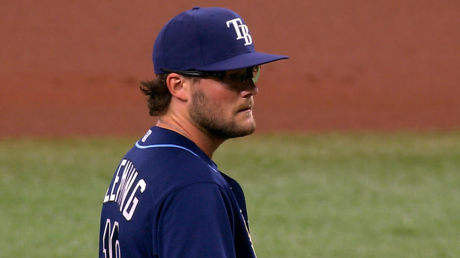 Josh Fleming fans Jonah Heim in the 2nd inning | 04/14/2021 | Tampa Bay ...