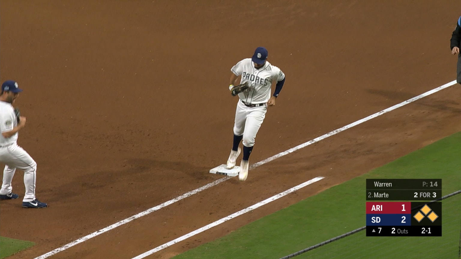 ARI@SD: Warren induces ground out to escape 7th | 05/20/2019 | Texas ...