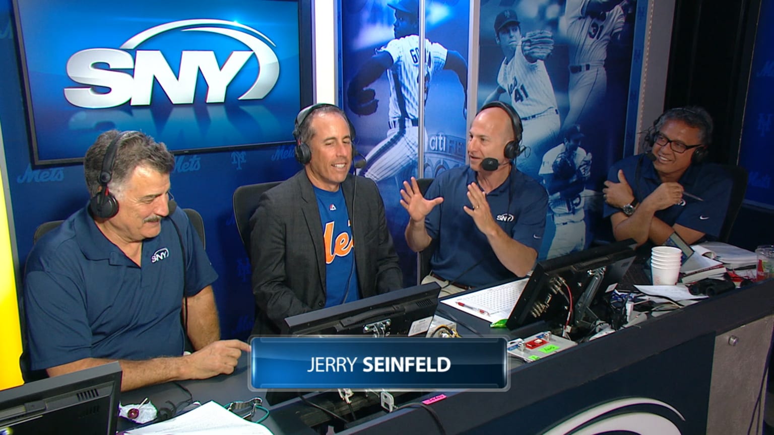 PHI@NYM: Seinfeld on first pitch, Harper, hecklers | 07/05/2019 | New ...