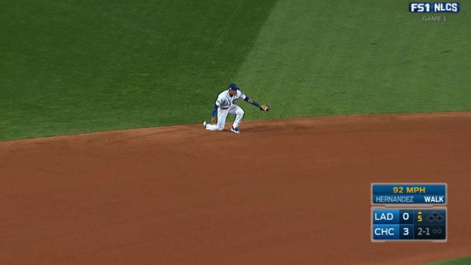 NLCS Gm1: Russell makes a nice shoestring catch | 10/15/2016 | MLB.com