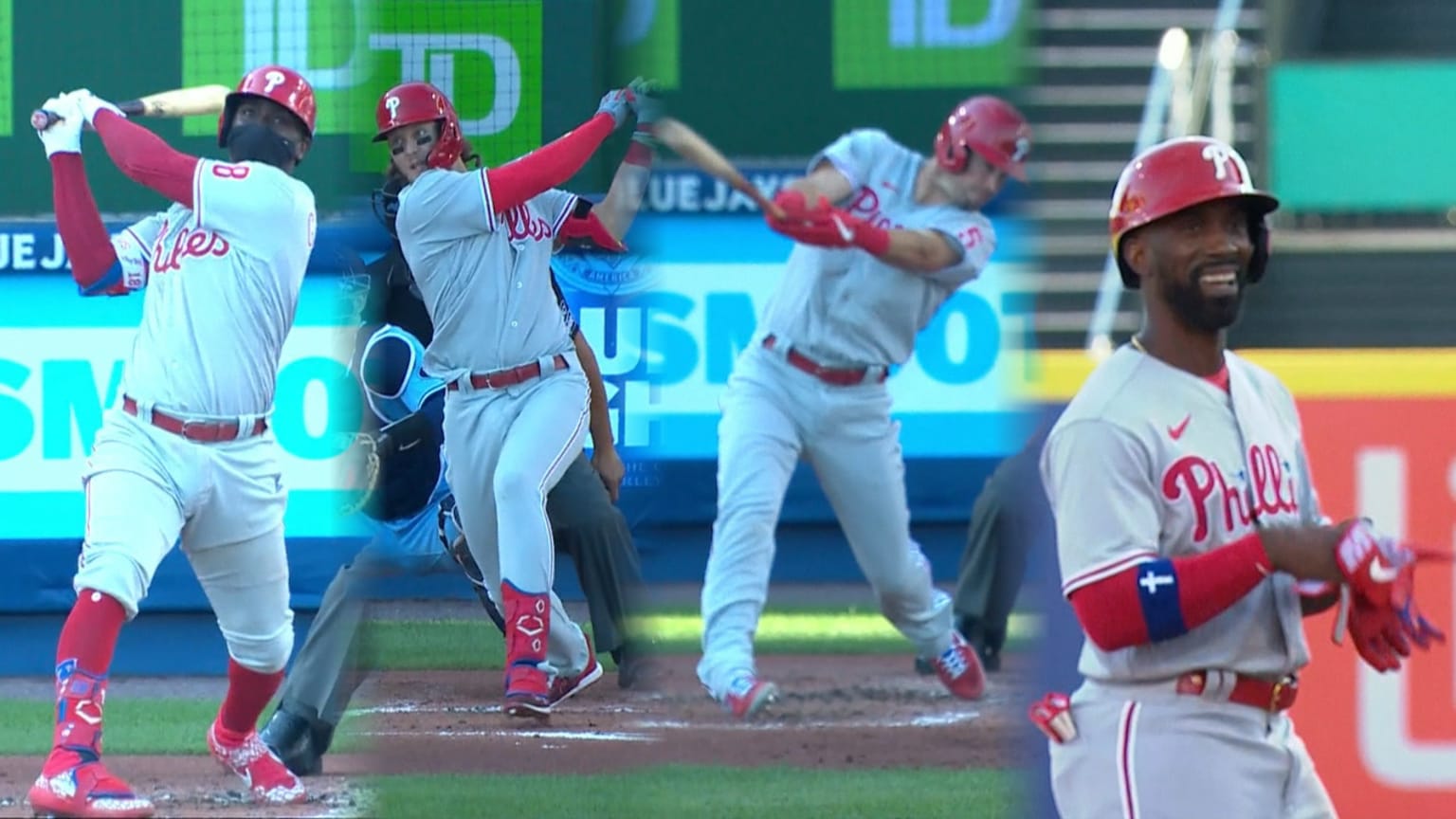 Phillies score seven runs in 1st inning | 08/20/2020 | Philadelphia ...