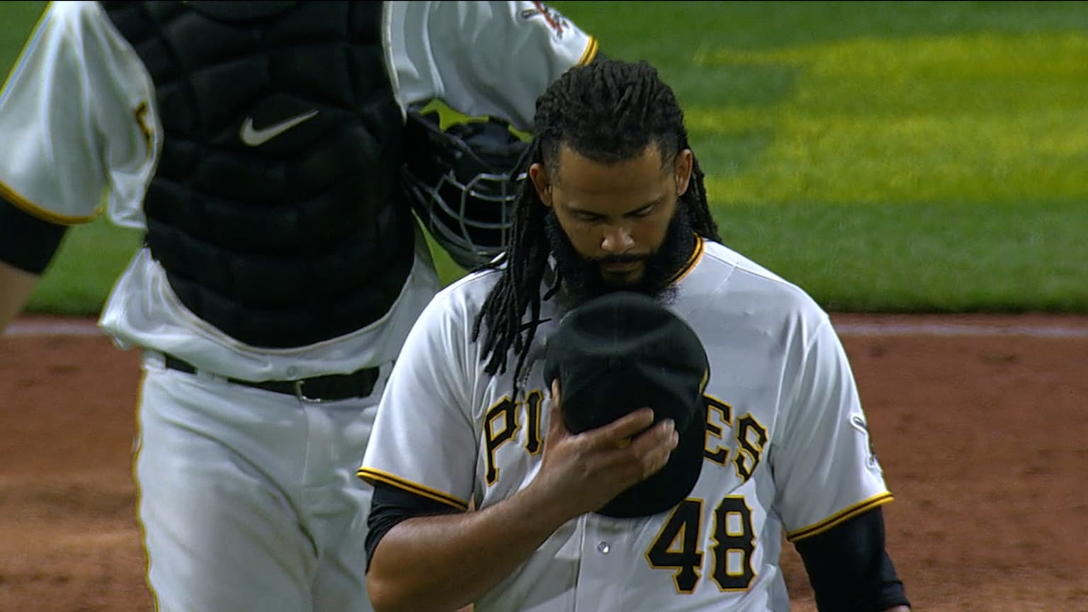 Richard Rodríguez earns final out in Pirates' 8-4 win | 04/13/2021 ...