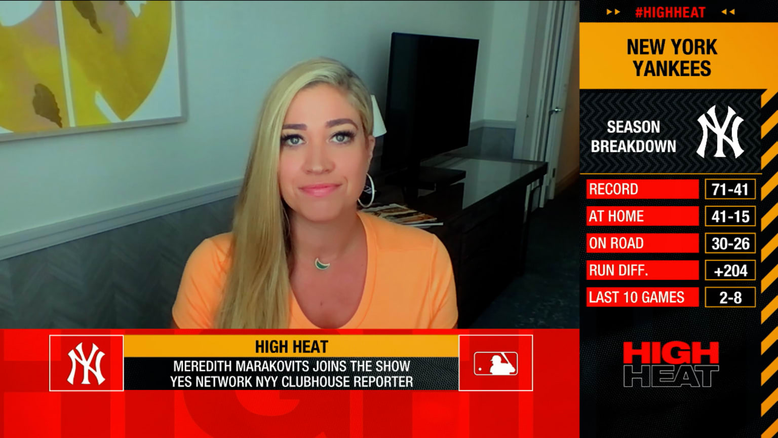 Meredith Marakovitz talks about the slumping Yankees | 08/12/2022 | Los ...