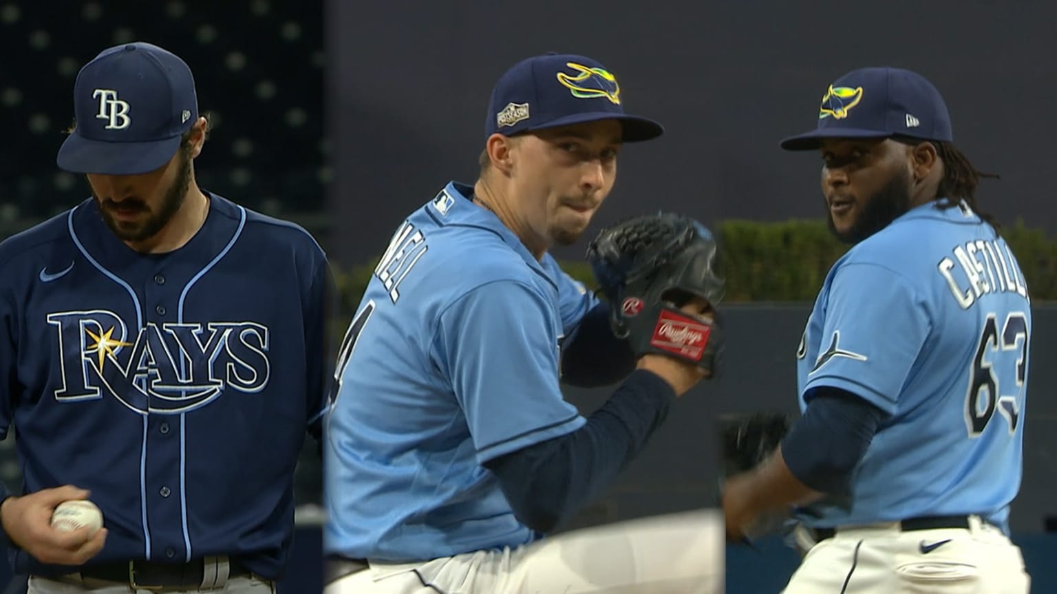 Look at Rays' pitchers using different arm angles | 10/16/2020 | Tampa ...