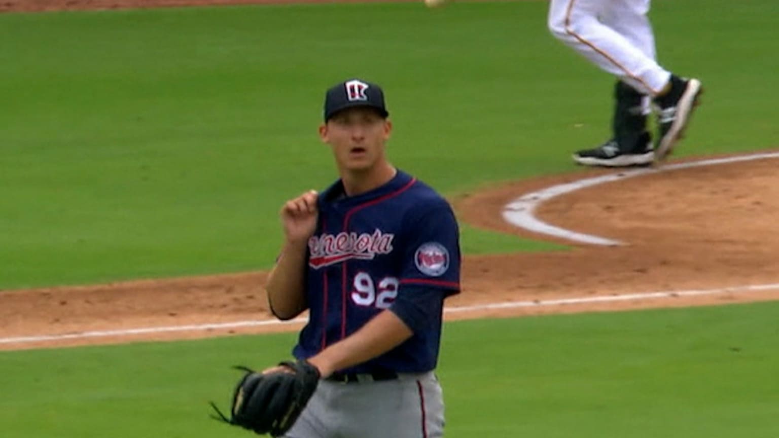 Josh Winder strikes out Adam Frazier looking | 03/29/2021 | Minnesota Twins