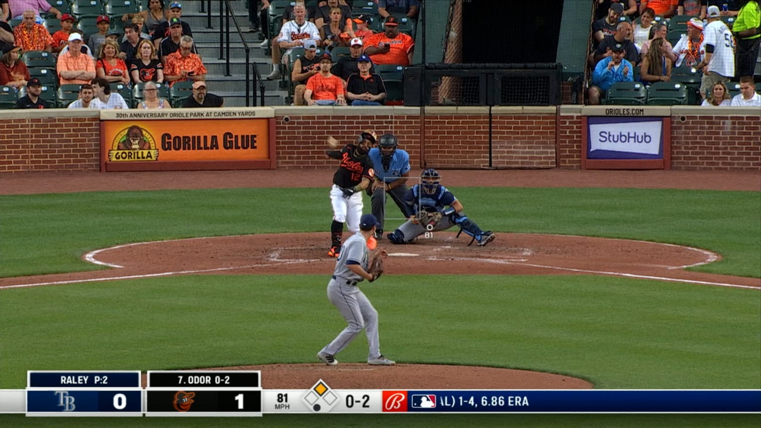 Brooks Raley strikes out two | 06/17/2022 | Tampa Bay Rays