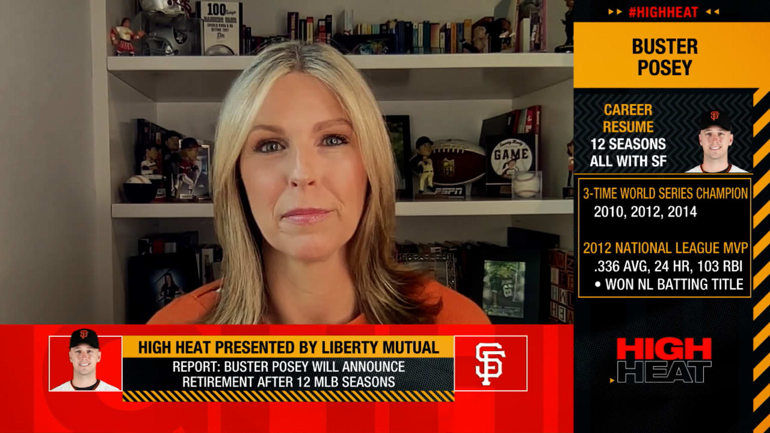 Amy Gutierrez joins High Heat to speak on Posey | 11/04/2021 | San ...
