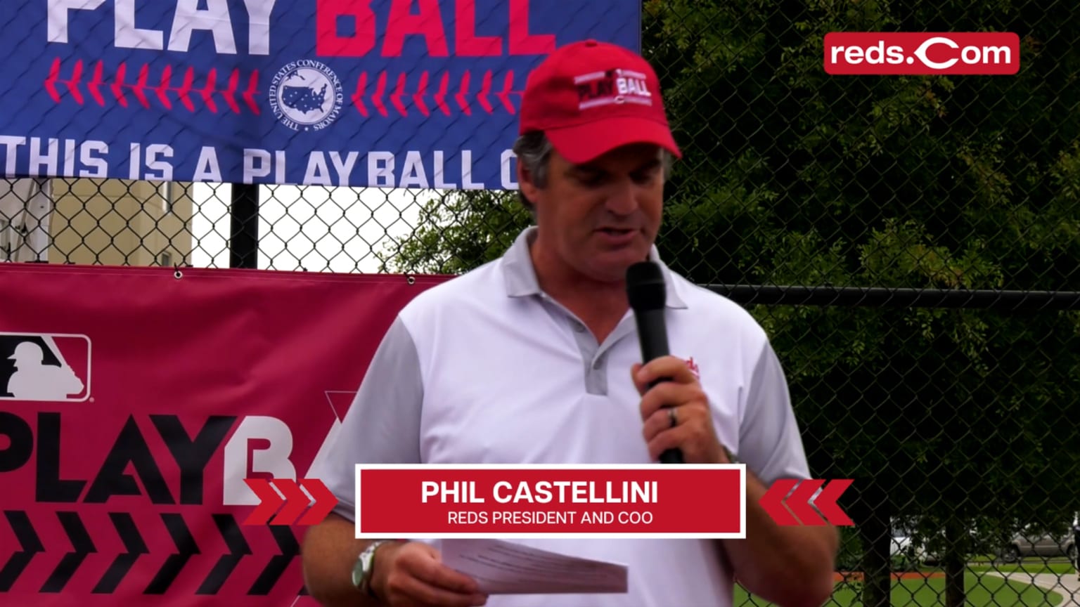 Reds celebrate PLAY BALL Weekend | 06/14/2022 | Cincinnati Reds