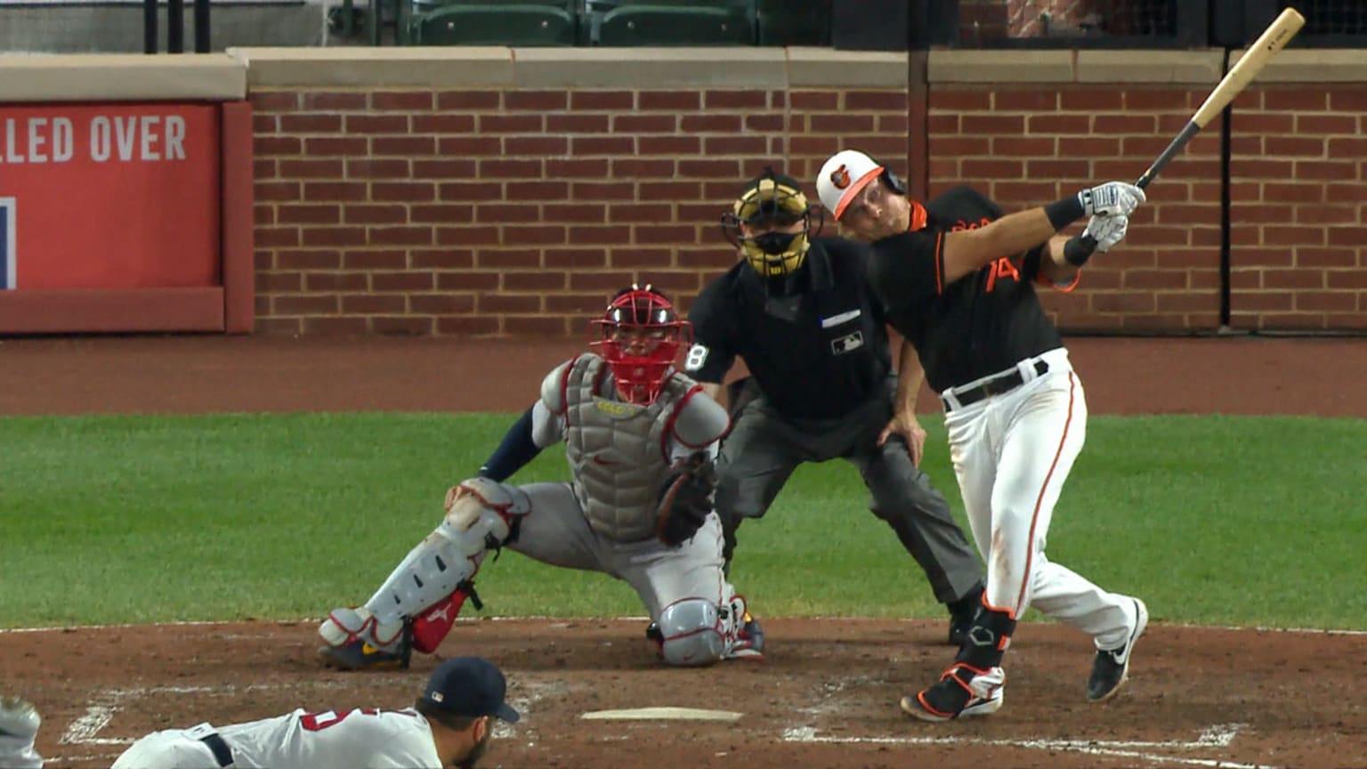 Pat Valaika lines a solo home run to left field | 08/21/2020 ...