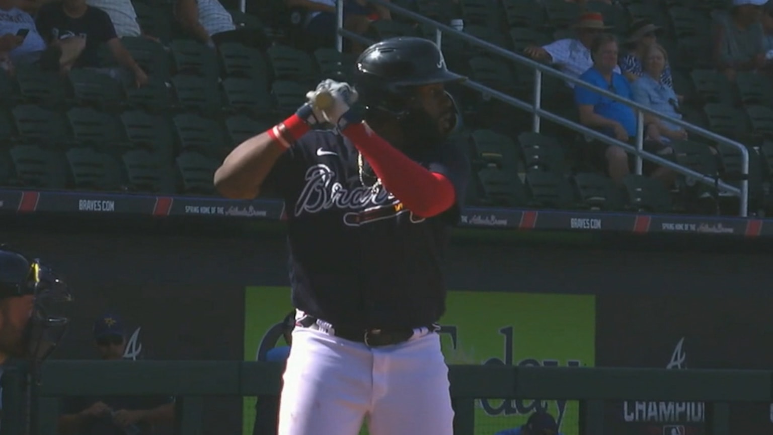Trey Harris singles to left field to bring in Grissom | 03/23/2022 ...