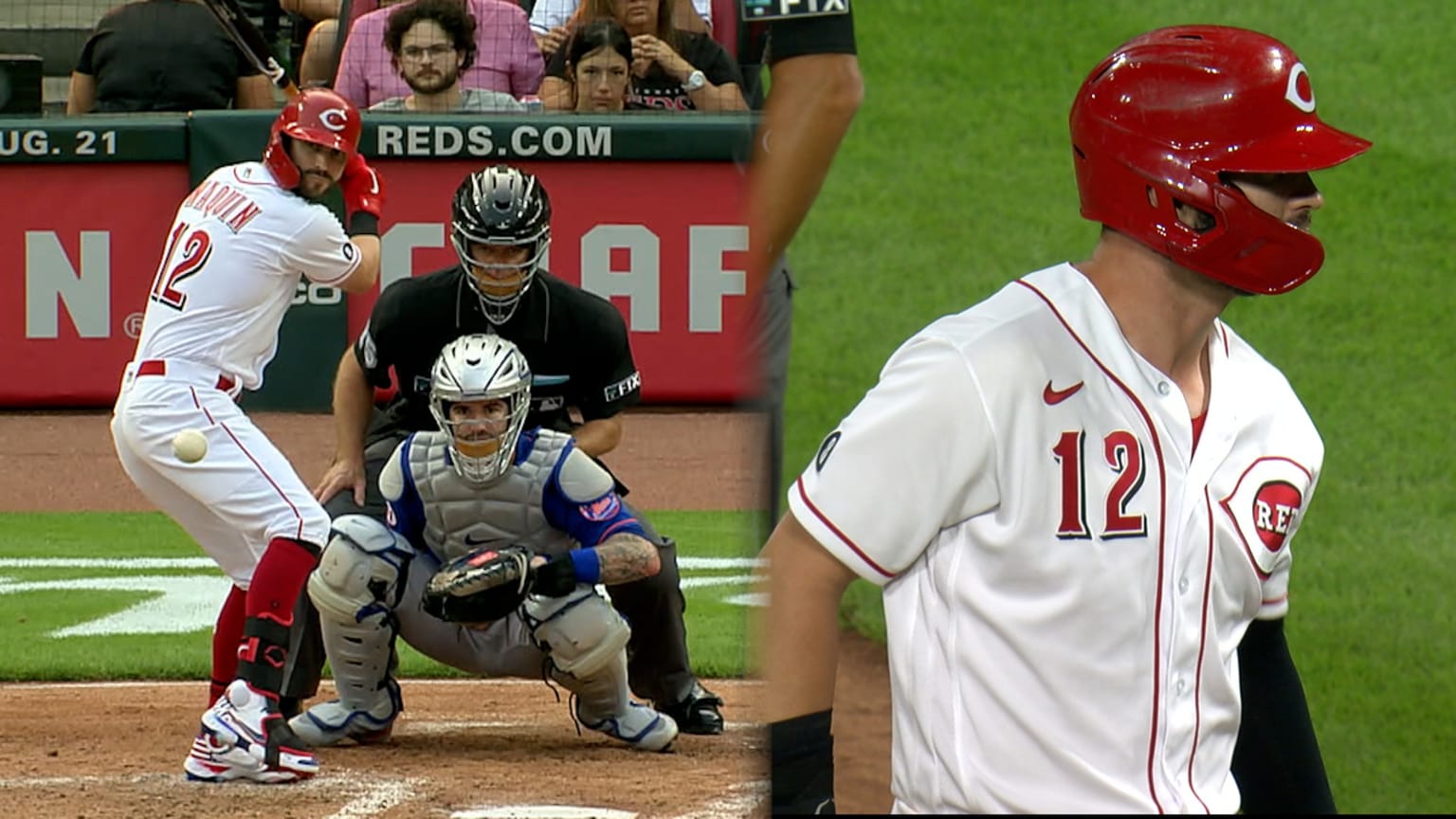 Tyler Naquin collected five hits against the Mets | 07/19/2021 ...