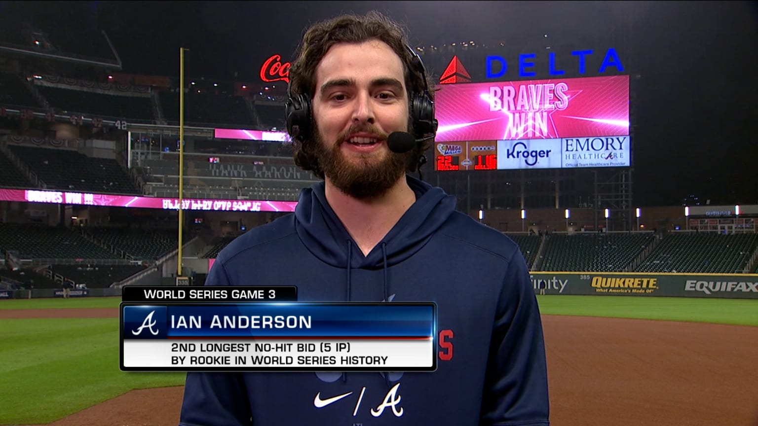 Ian Anderson on his Game 3 start | 10/30/2021 | Atlanta Braves