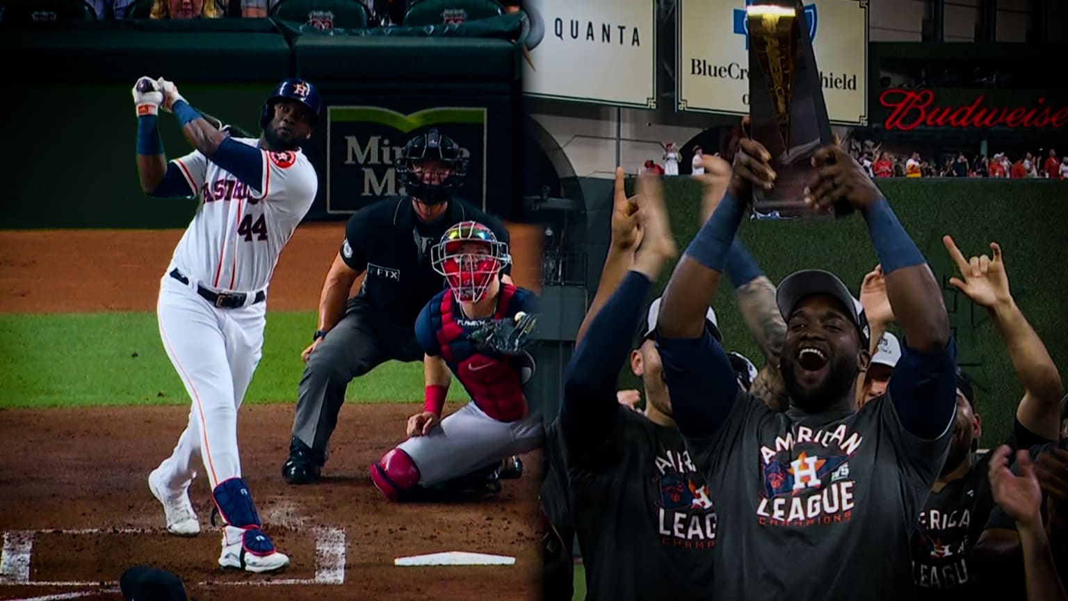 Yordan Alvarez leads Astros and wins ALCS MVP | 10/23/2021 | St. Louis ...