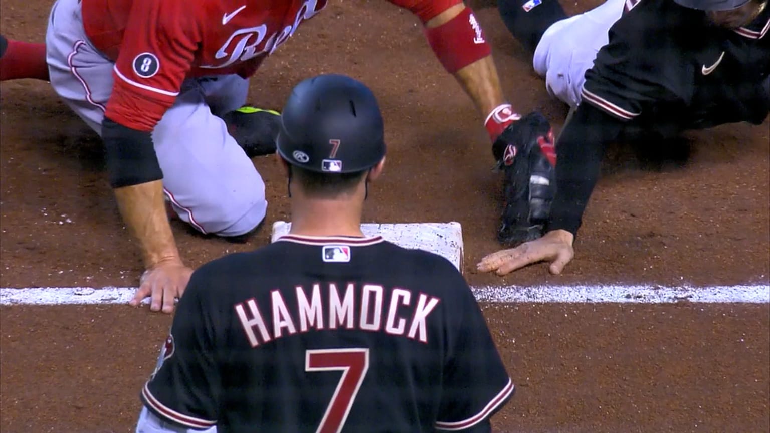 Jeff Hoffman picks off Locastro at first in the 1st | 04/10/2021 ...