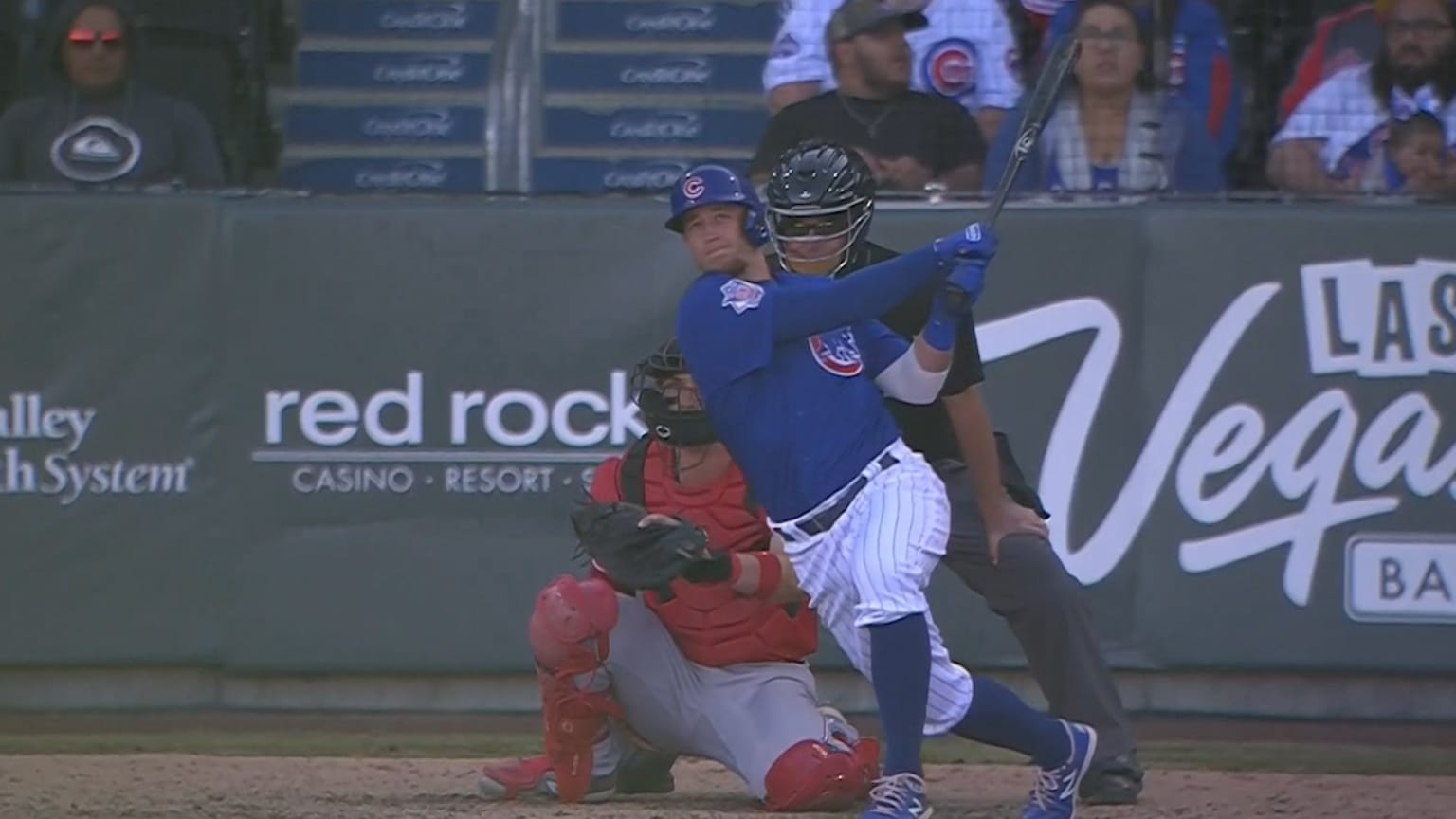 P.J. Higgins smashes a solo home run to center field | 03/08/2020 | New ...