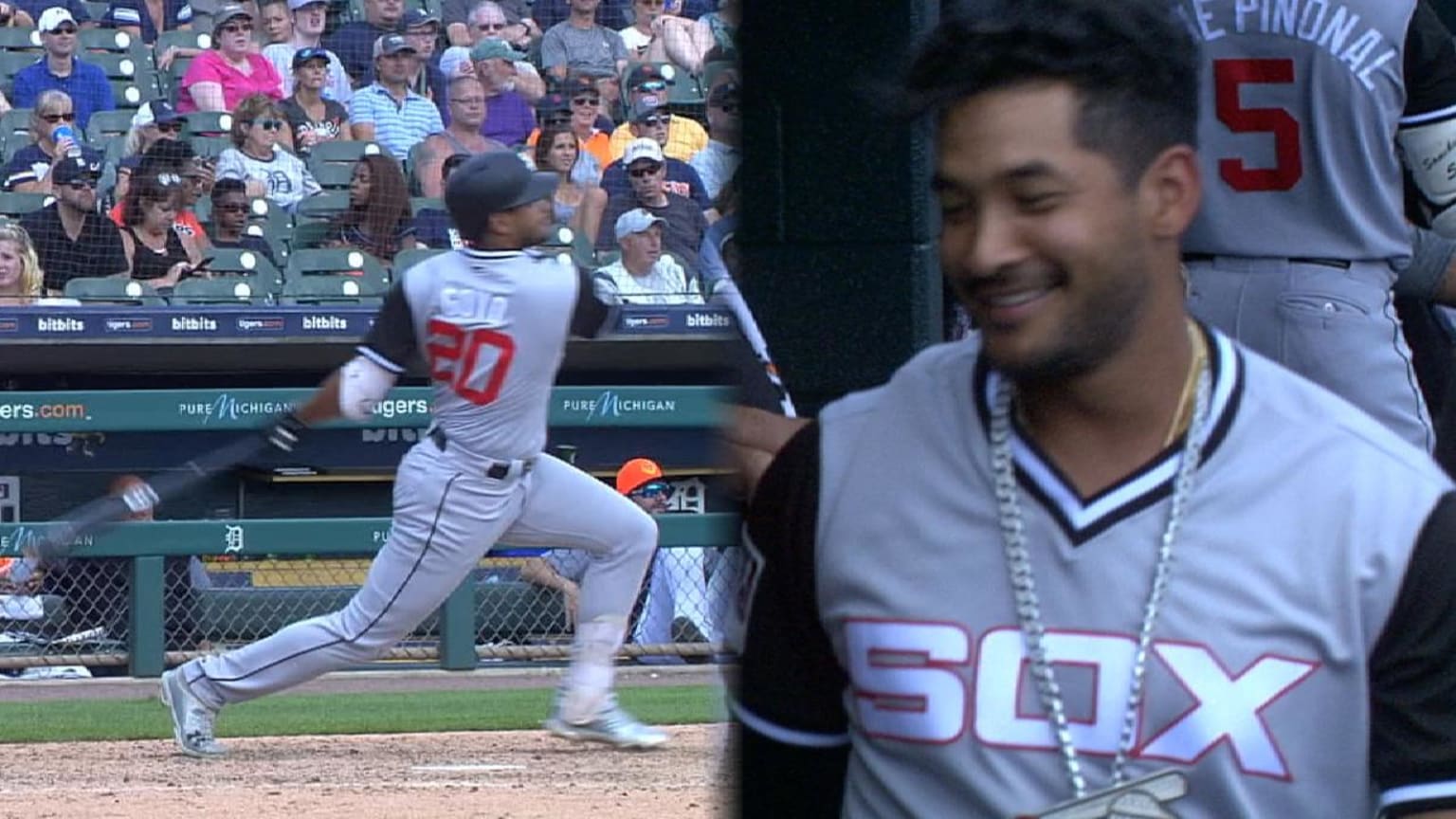 CWS@DET: Rondon cranks a 2-run homer 422 feet | 08/23/2018 | Chicago ...