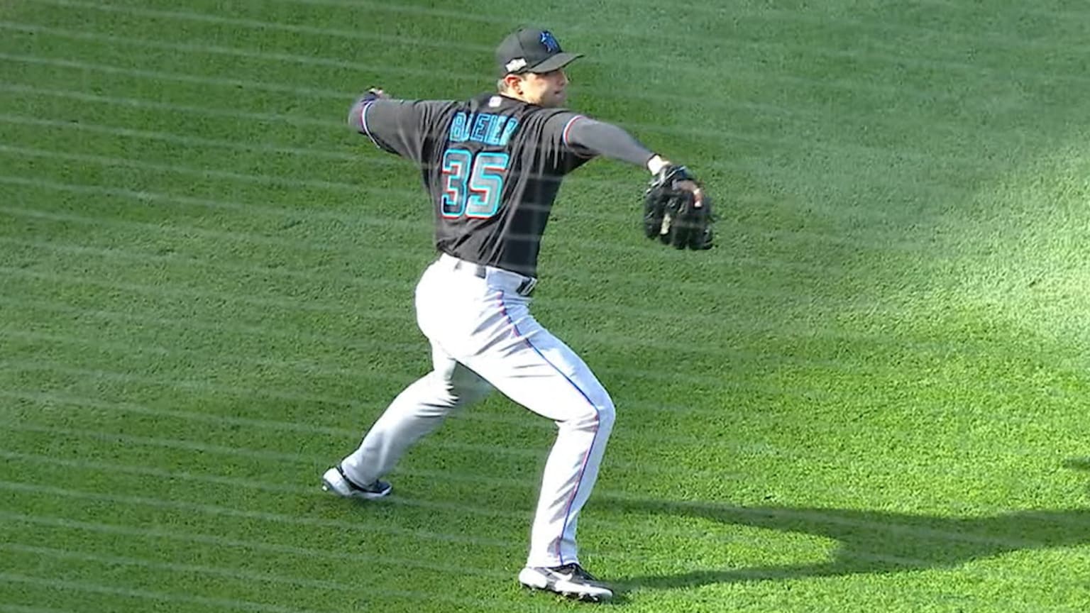 Richard Bleier gets out after being hit by comebacker | 10/02/2020 ...