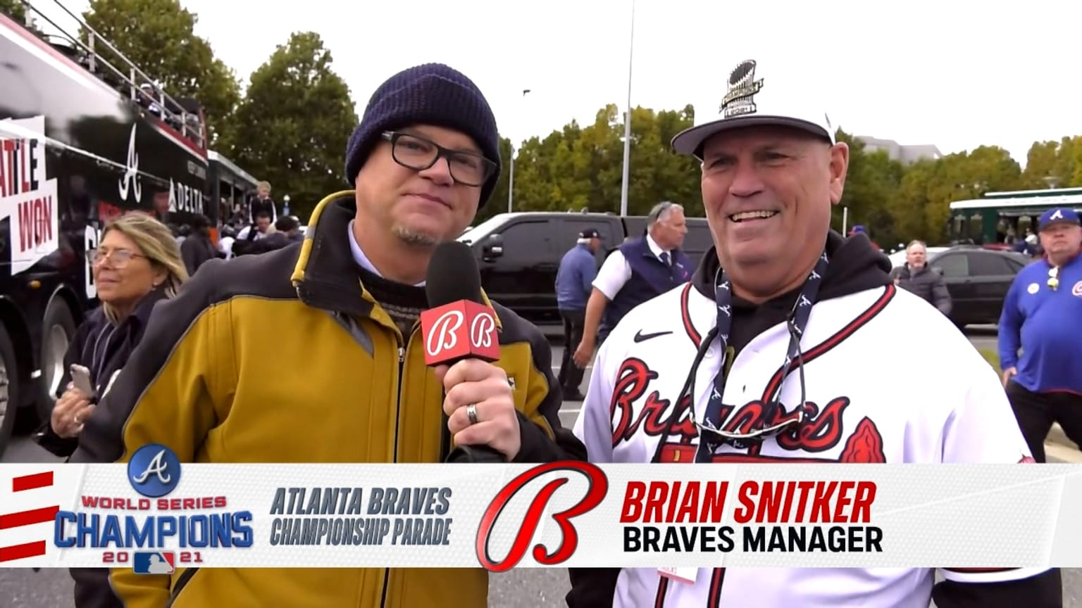 Brian Snitker on soaking up the World Series win | 11/05/2021 | Atlanta ...