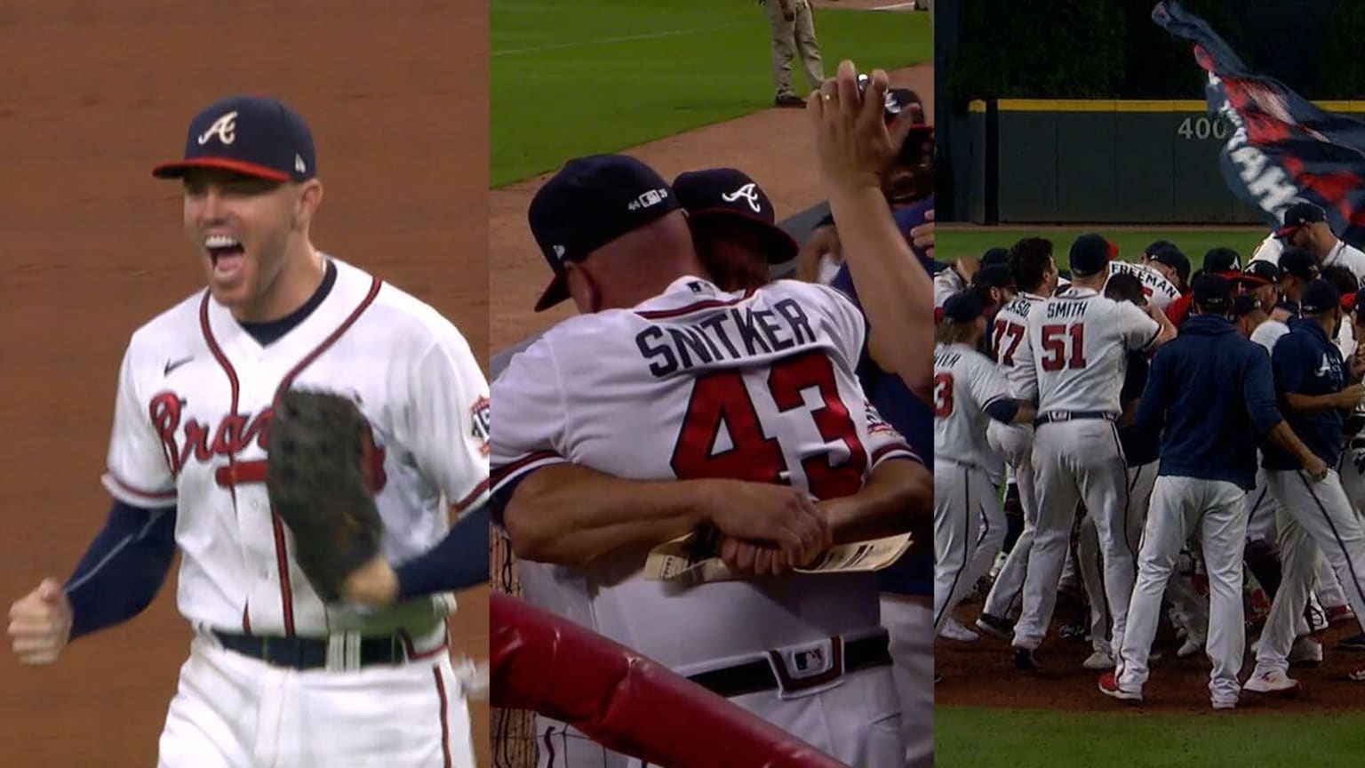 The Braves clinch the NL East division title with win | 09/30/2021 ...