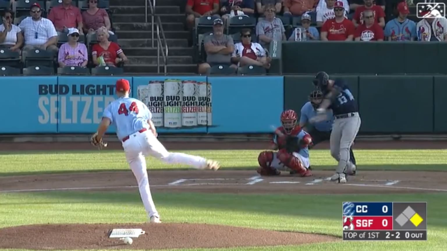 Luke Berryhill extends on-base streak to 49 games | 06/19/2022 ...