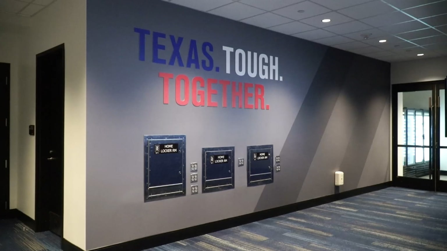 Rangers' new clubhouse at Globe Life Field is ready | 05/27/2020 ...