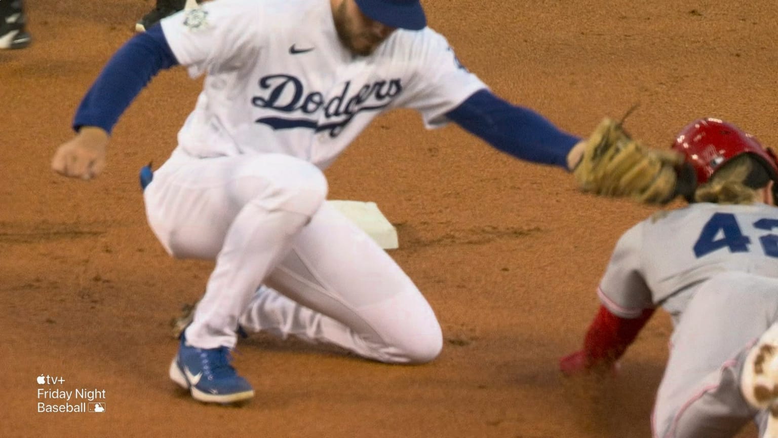 Jake Fraley safe at second after Dodgers call review | 04/15/2022 ...