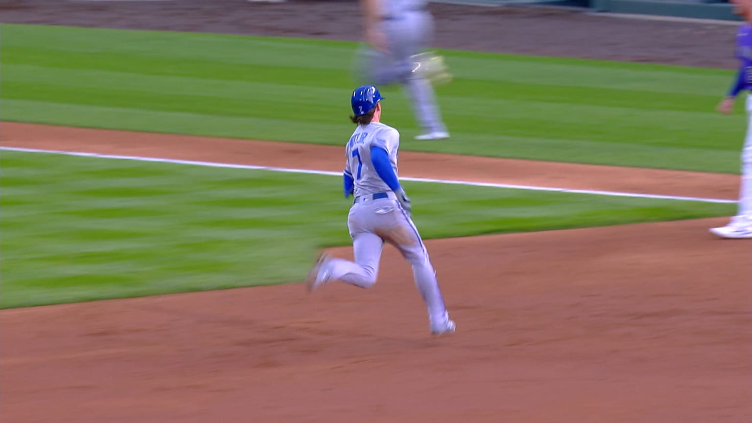 Bobby Witt Jr. clears the bases with a two-run triple | 05/13/2022 ...