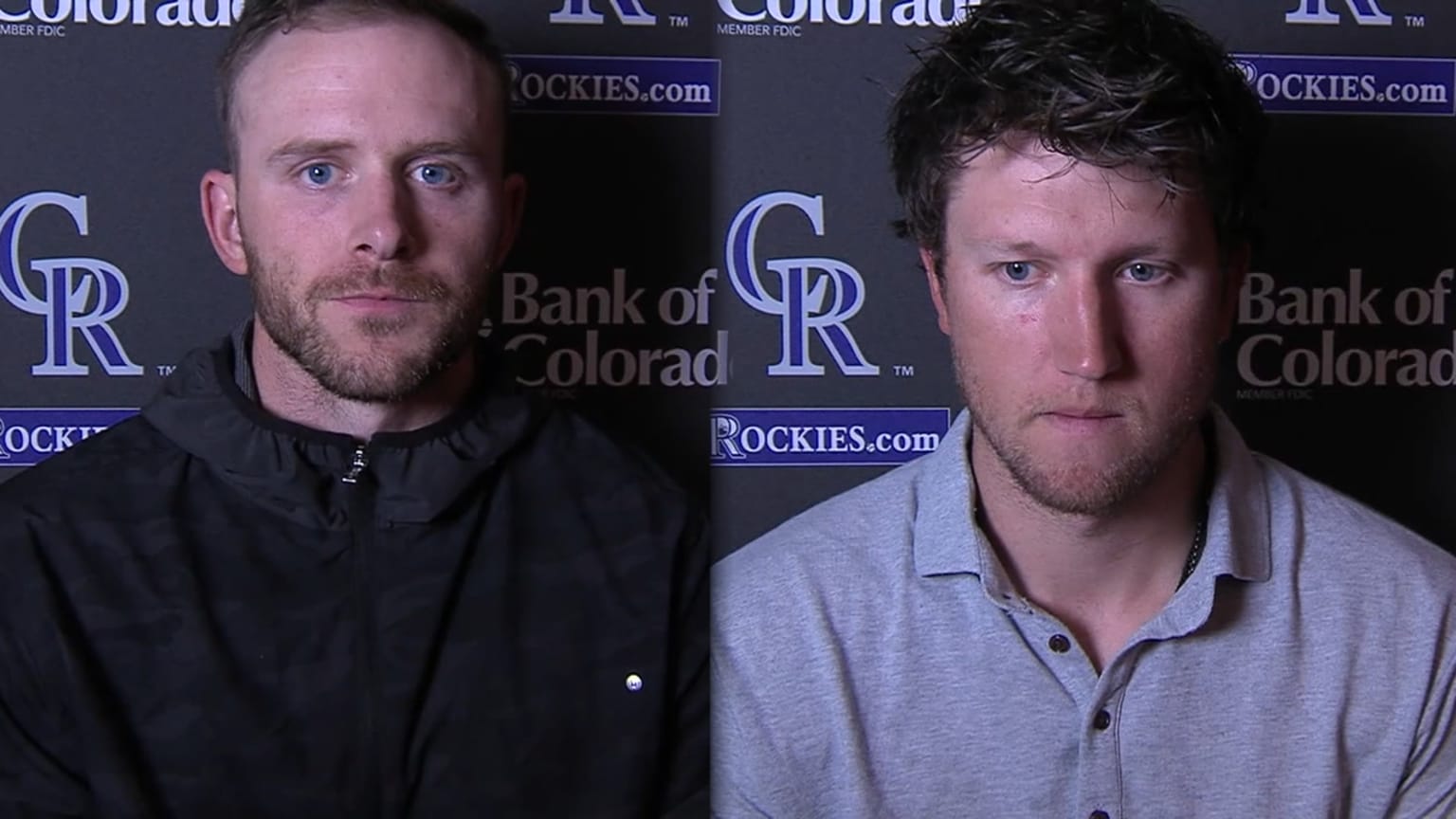 Trevor Story and Kyle Freeland after loss to D-backs | 09/27/2020 | San ...