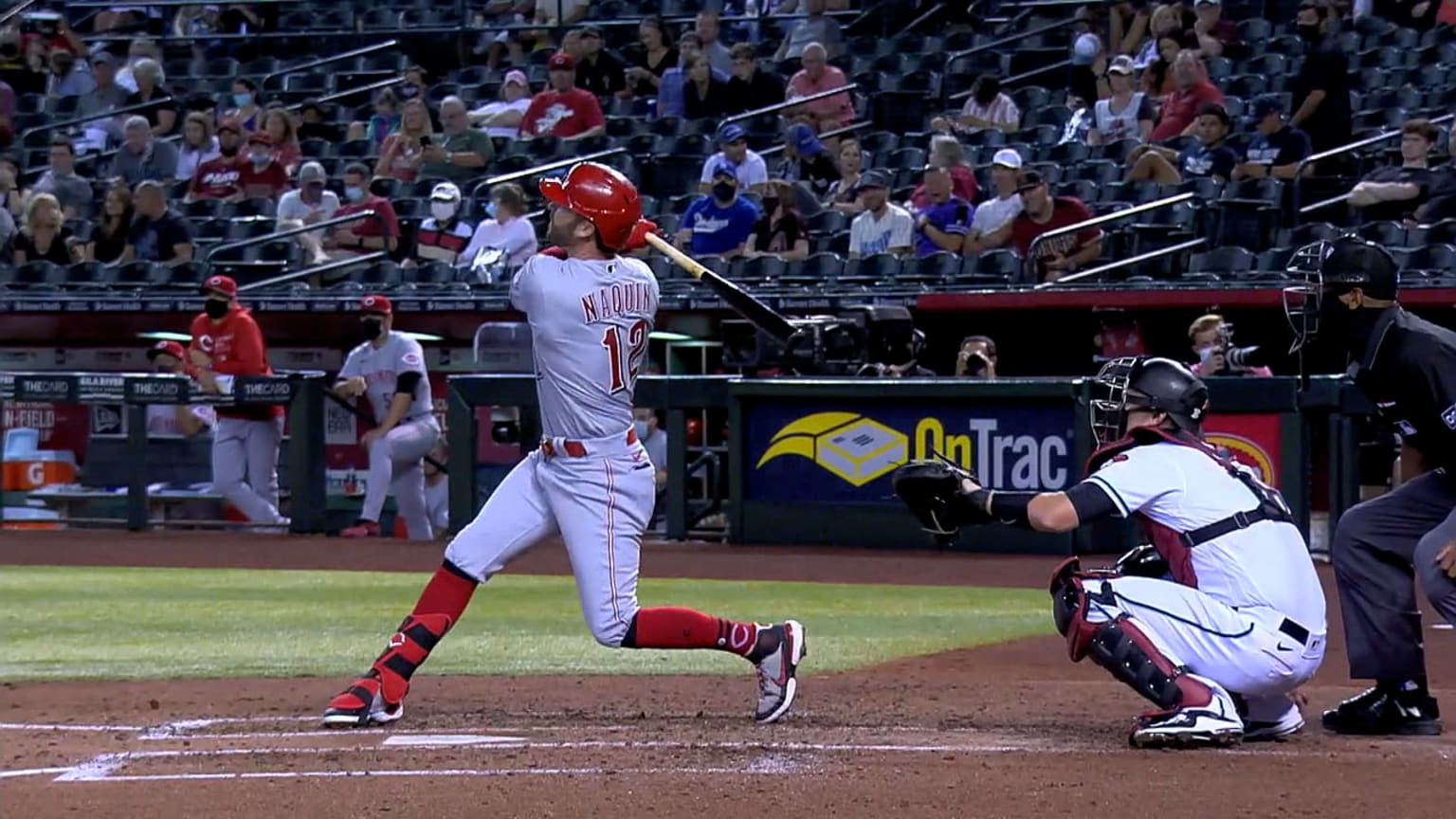 Tyler Naquin conecta su 5to HR del 2021 | 09/04/2021 | Los Reds de ...