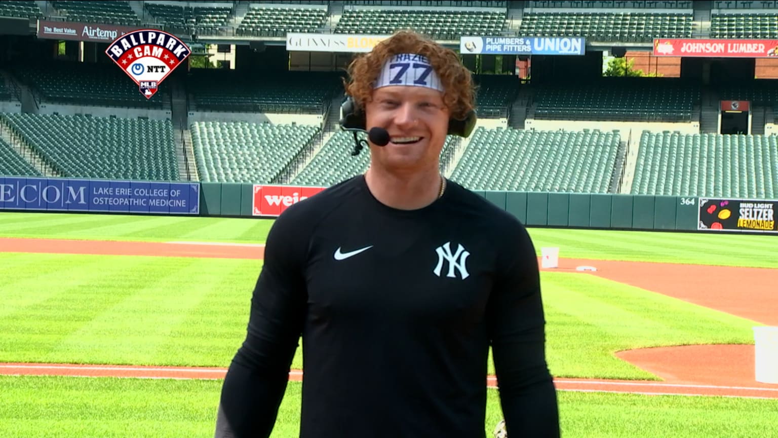 Clint Frazier on his great catch, changing stance | 04/27/2021 | New ...