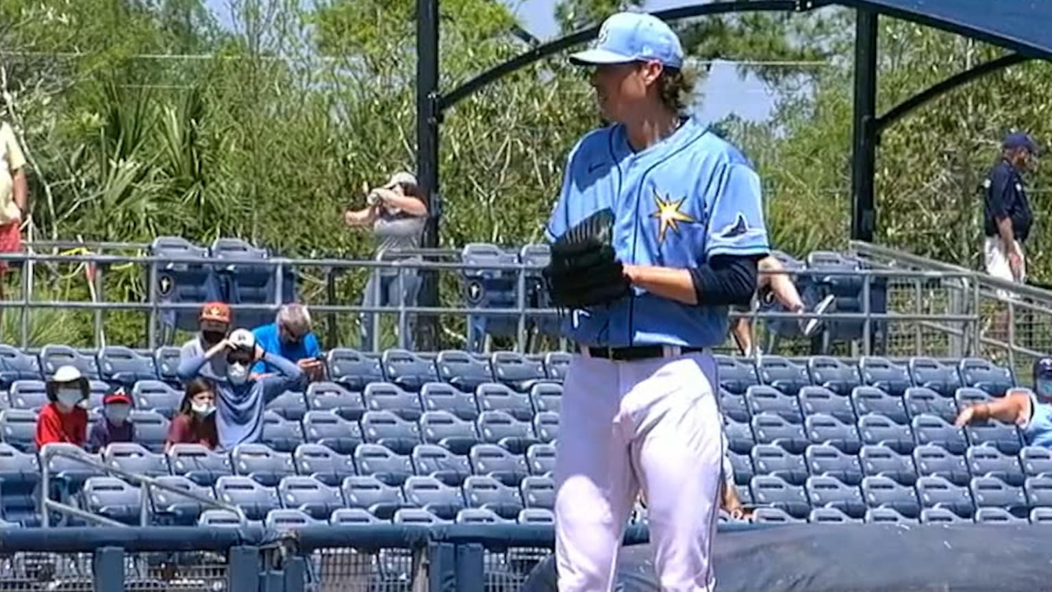 Ryan Yarbrough strikes out four in solid outing | 03/28/2021 | Arizona ...
