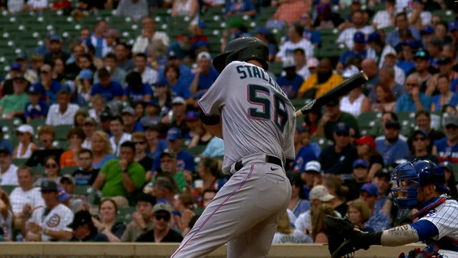Jacob Stallings belts a two-run homer in the 5th | 08/07/2022 | Miami ...