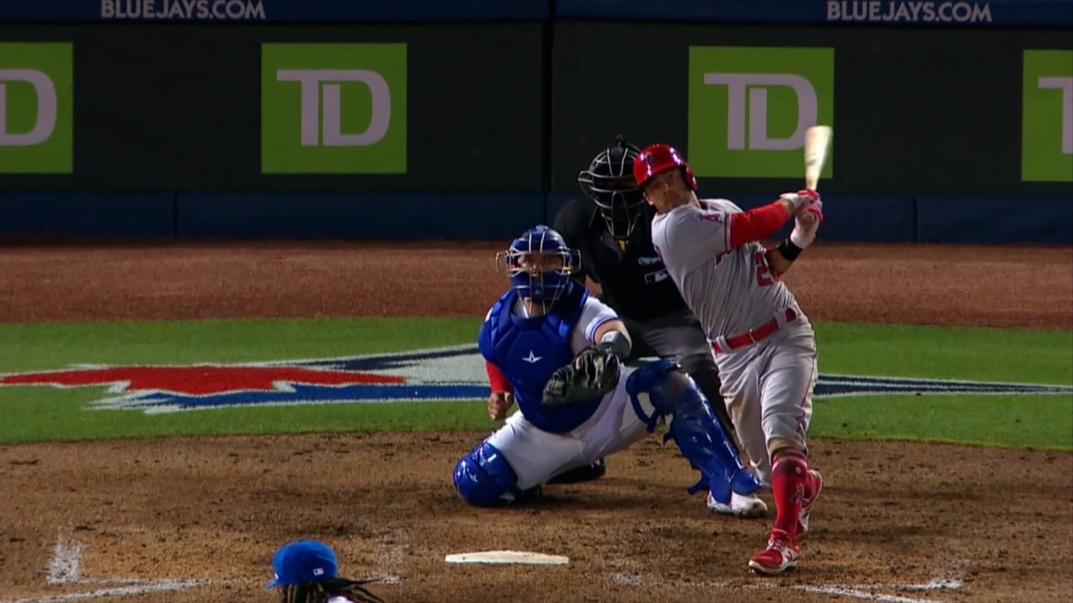 David Fletcher singles to center to plate two | 04/08/2021 | Los ...