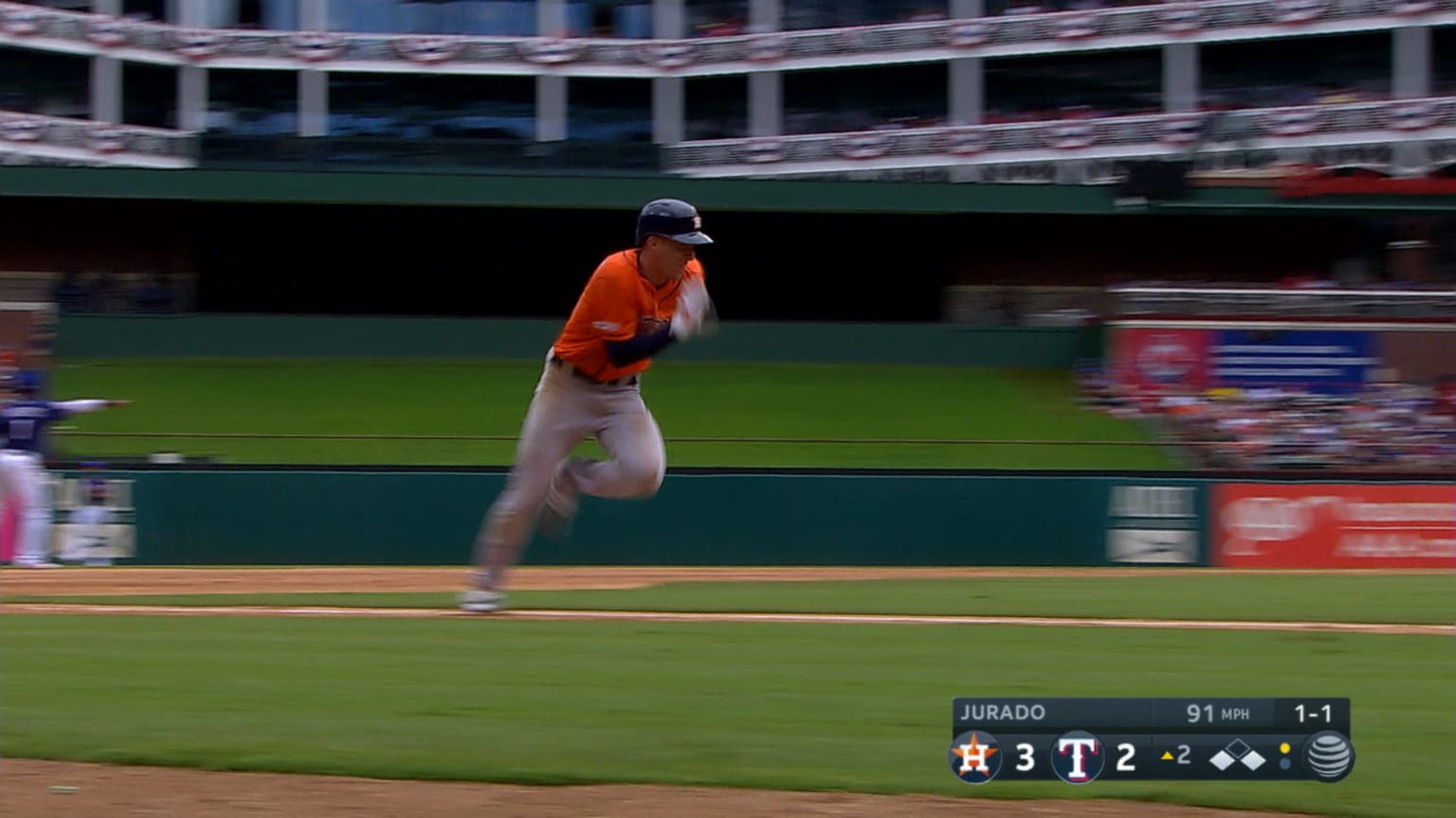 HOU@TEX: Bregman plates Straw with a sacrifice fly | 07/14/2019 ...
