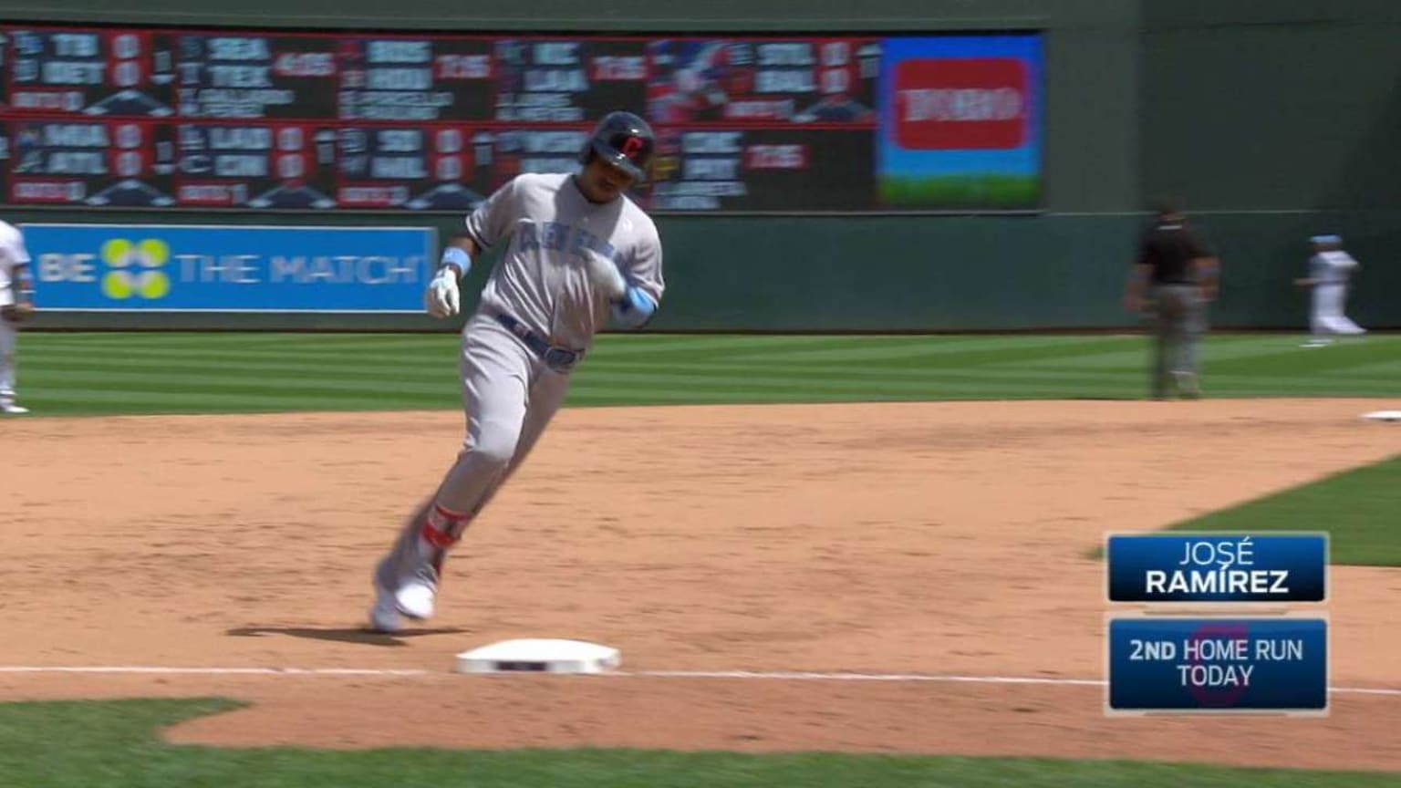 CLE@MIN: Ramirez hits his second home run of the game | 06/17/2017 ...