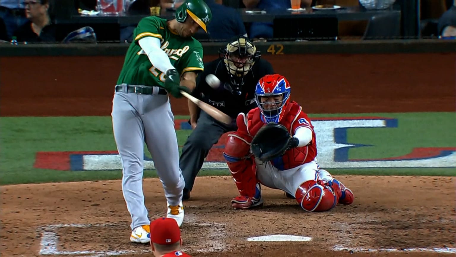 Matt Olson drills his 29th home run of the season | 08/13/2021 | Athletics