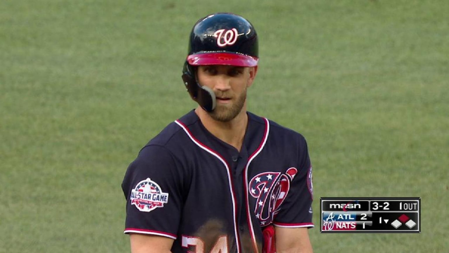 ATL@WSH: Eaton scores on double steal with Harper | 07/20/2018 ...