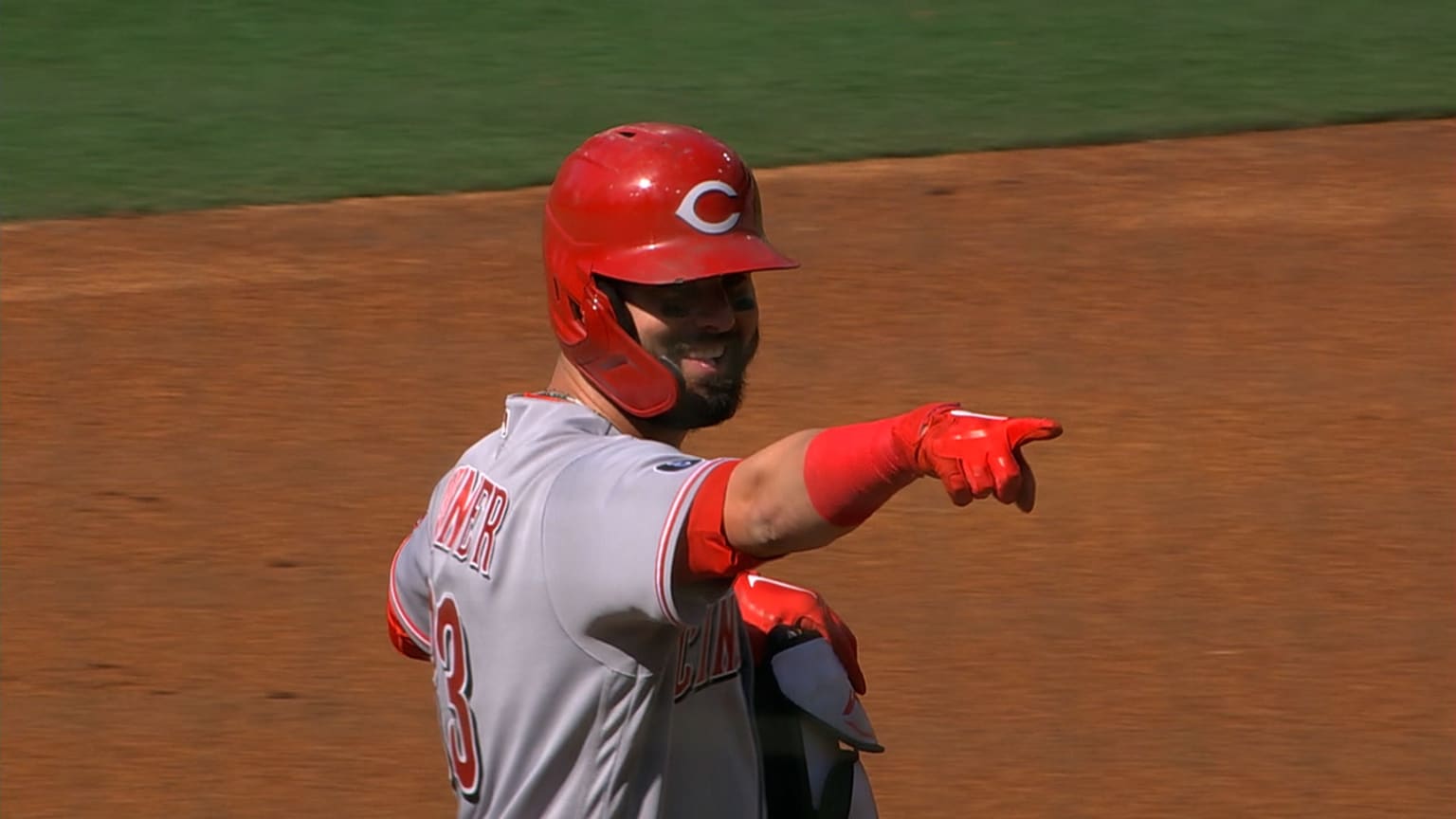 Jonathan India scores on Jesse Winker's RBI double | 06/19/2021 ...