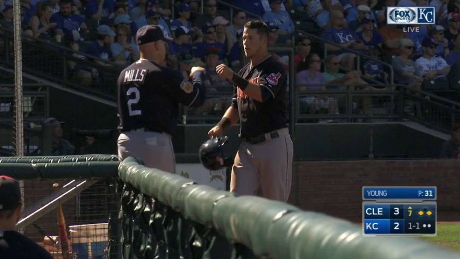 CLE@KC: Marabell scores from third base on an error | 03/18/2017 | MLB.com