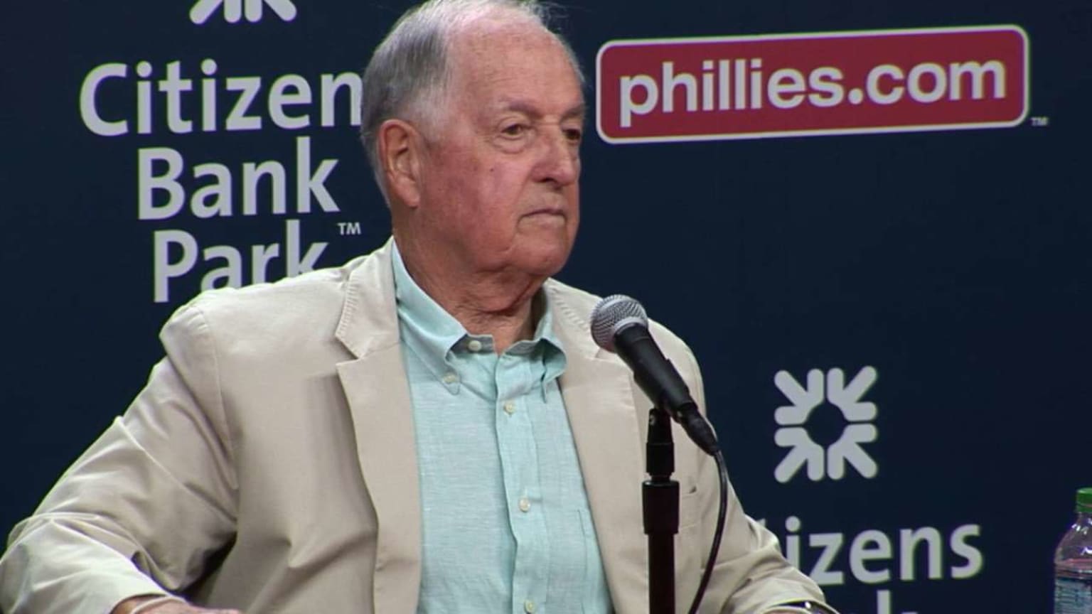 Pat Gillick on entering Phillies Wall of Fame | 08/03/2018 ...