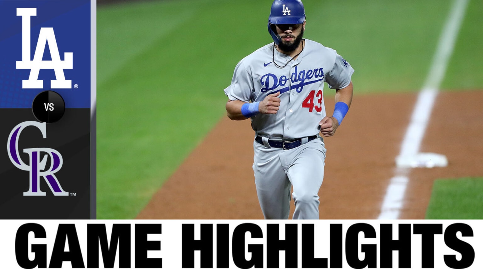 Dodgers score 6 in the 7th en route to 9-3 win | 09/17/2020 | Los ...