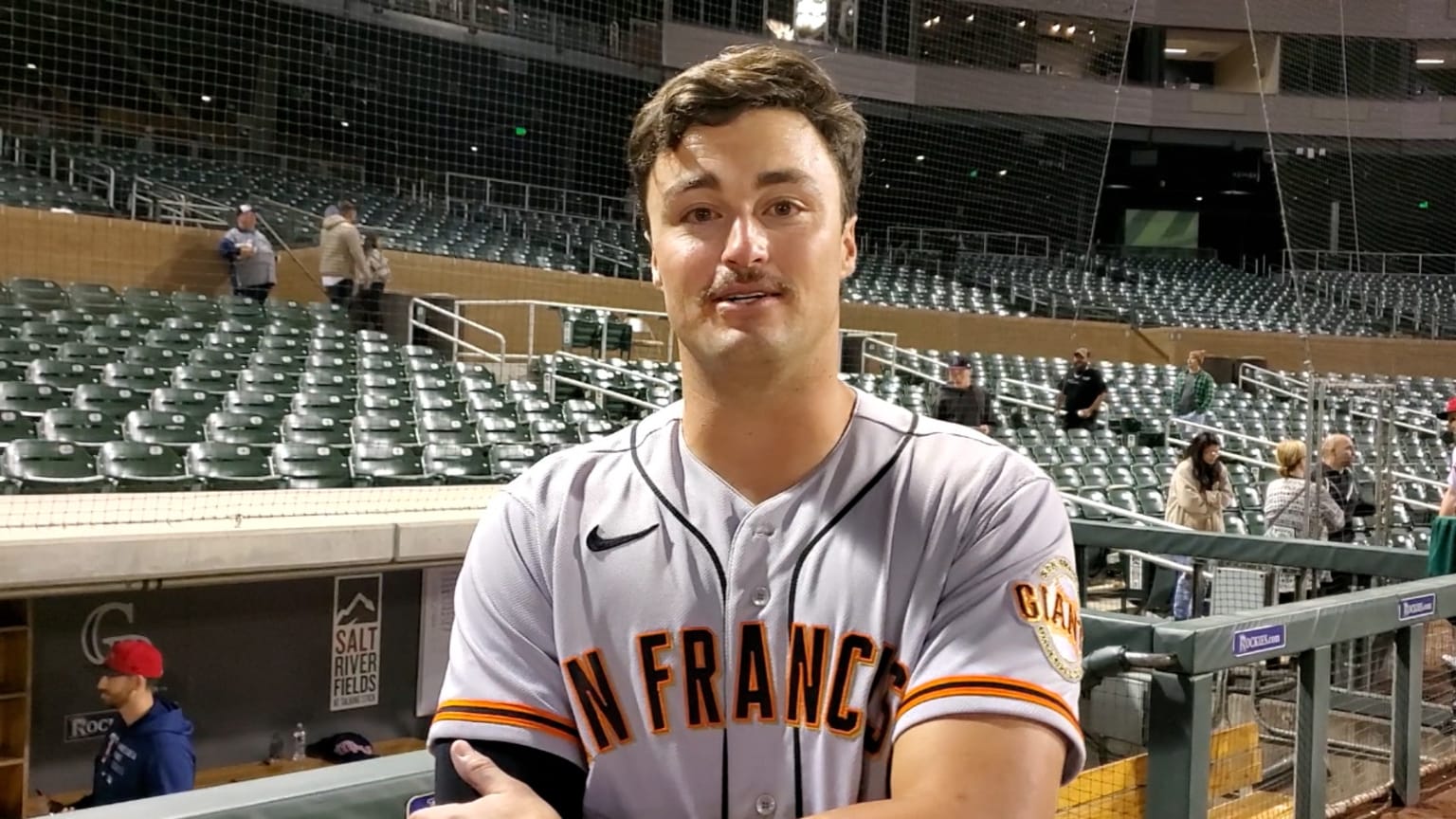 Hunter Bishop on his experience at the Fall League | 10/28/2021 | San ...