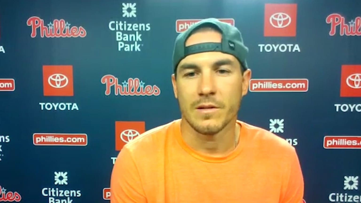 J.T. Realmuto talks about role in the offense | 08/13/2020 ...