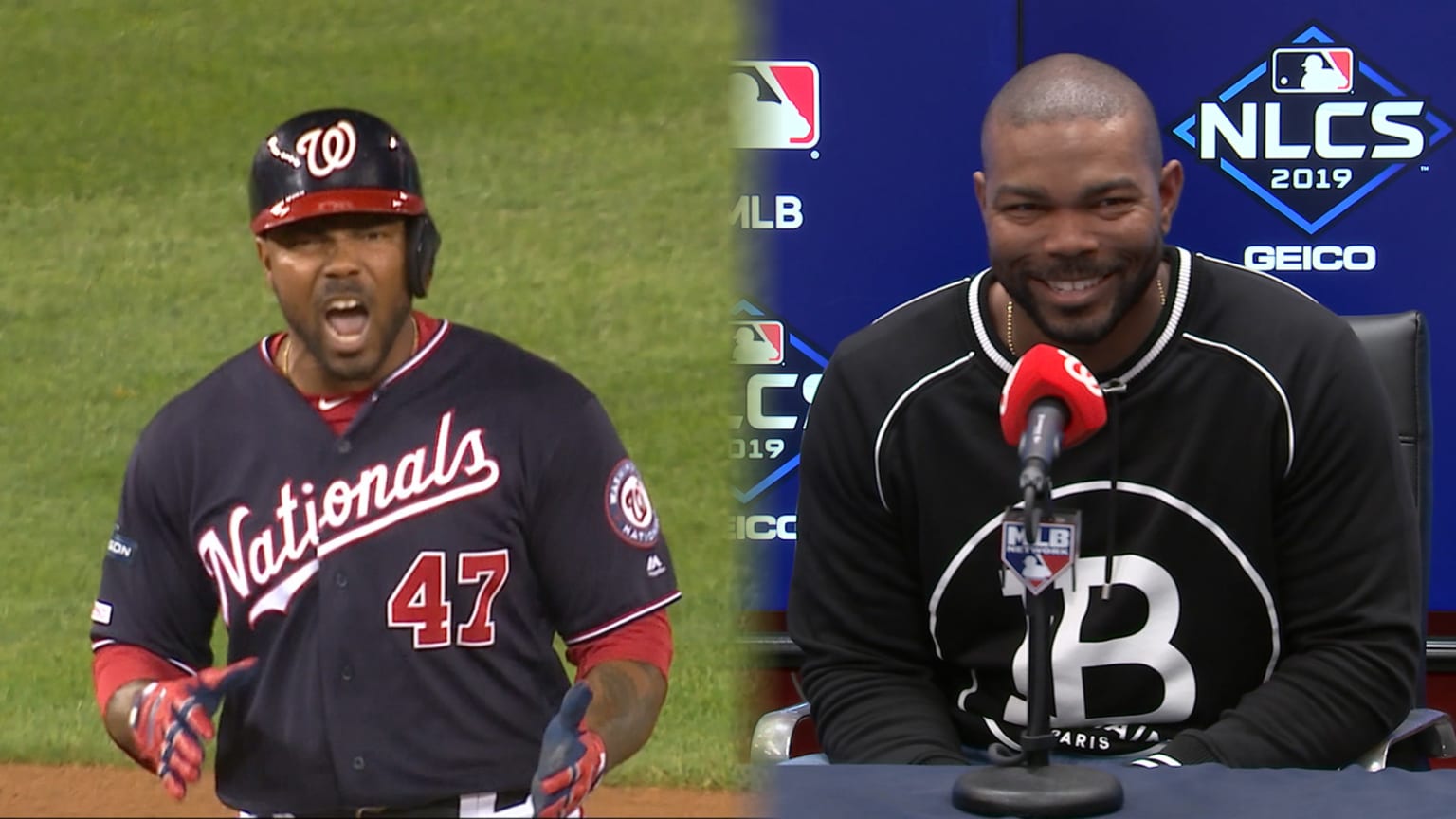 NLCS Gm3: Kendrick on hitting, Game 3 win | 10/14/2019 | Houston Astros