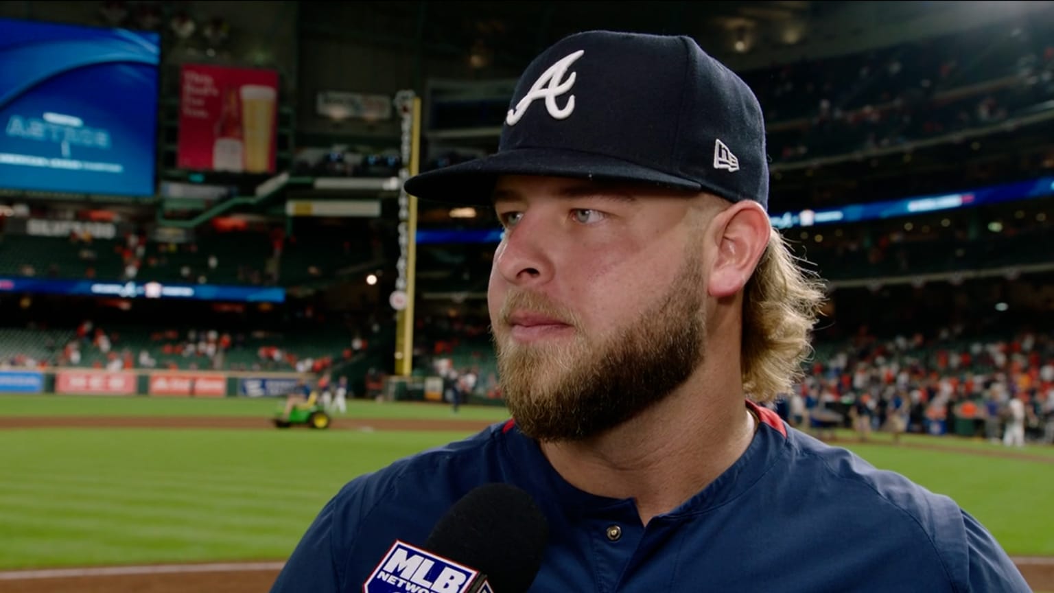 A.J. Minter on World Series Game 1 experience | 10/27/2021 | Atlanta Braves