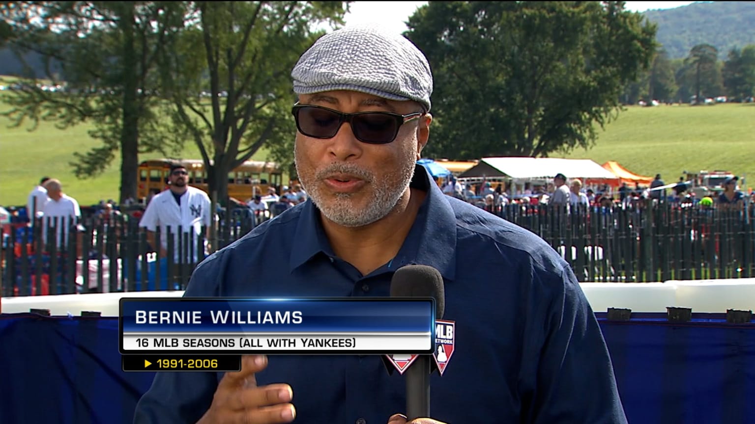 Bernie Williams joins MLB Network from Hall of Fame | 09/08/2021 | New ...