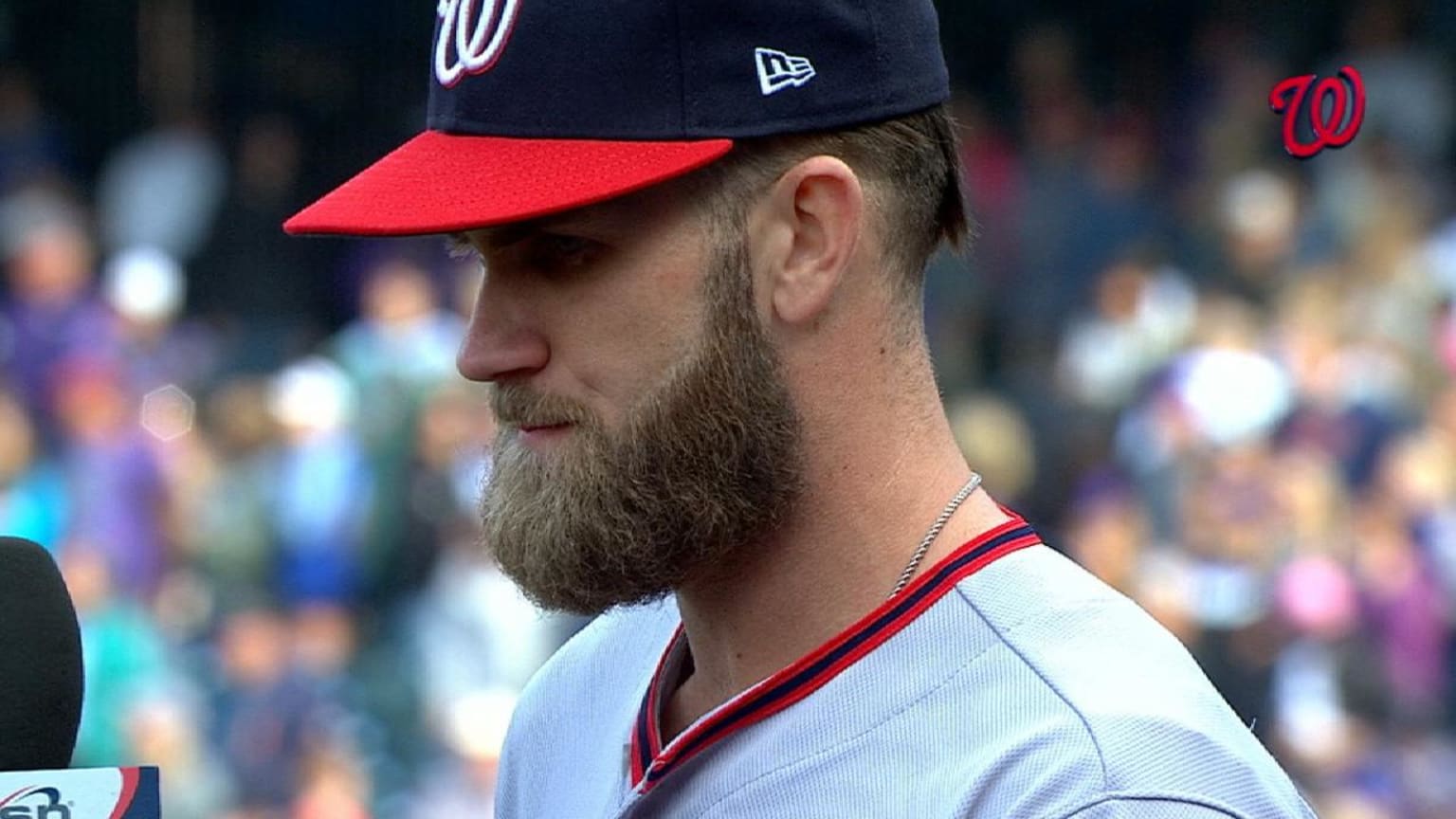 WSH@COL: Harper talks last at-bat, uncertain future | 09/30/2018 ...