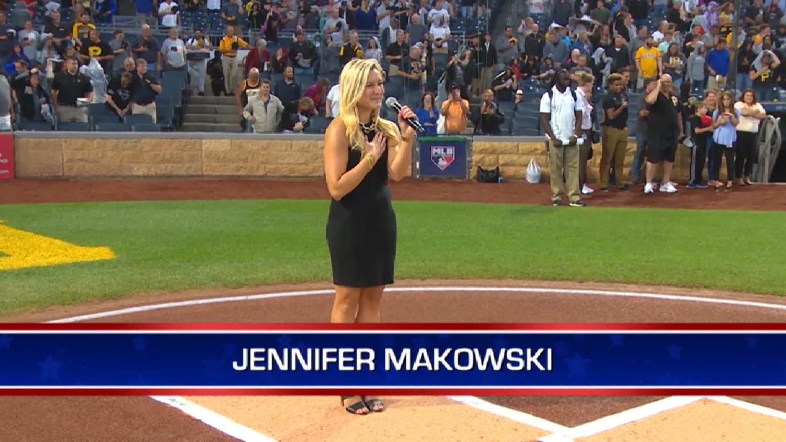 8/5/17: Jennifer Makowski perform at PNC Park | 08/05/2017 | Pittsburgh ...