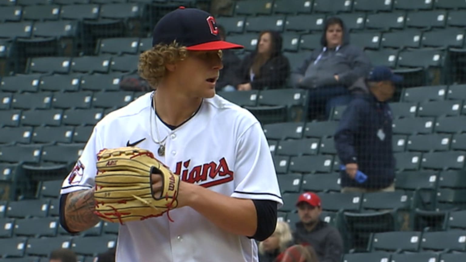 Zach Plesac gets three strikeouts vs. White Sox | 04/21/2022 ...